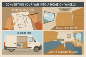 When it comes to van life for beginners , converting your van into a ...