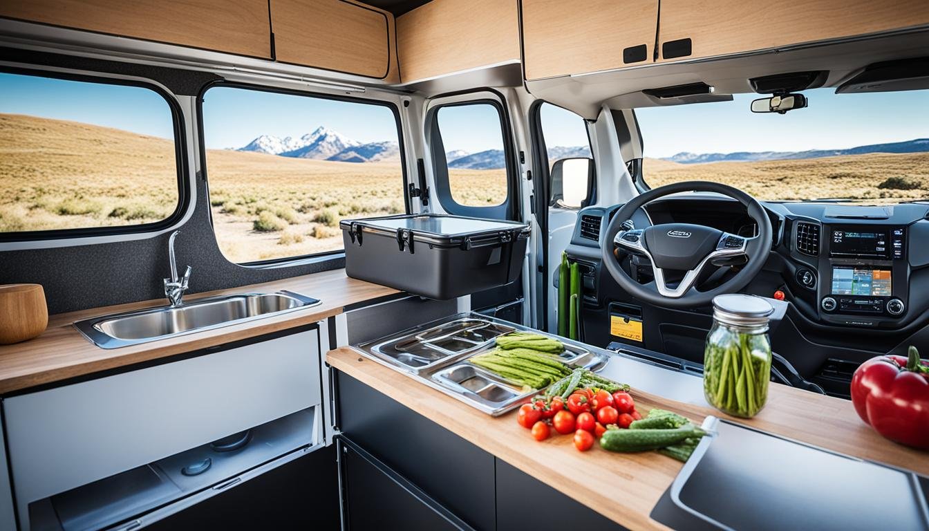 "The Van Life Kitchen: Gadgets and Layouts for Efficient Cooking"