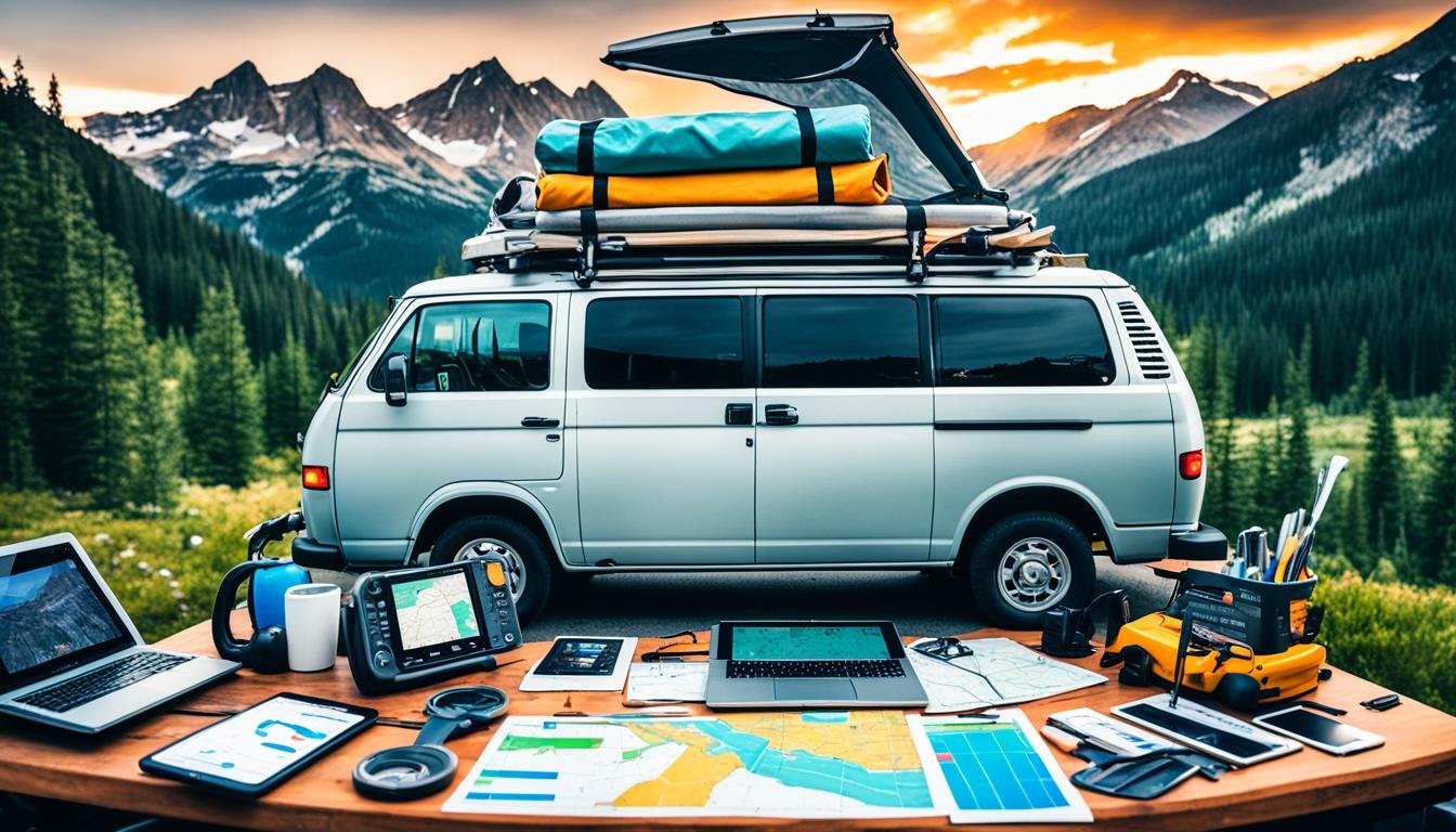 Van life route planning, Tools and Apps to Help You Navigate"