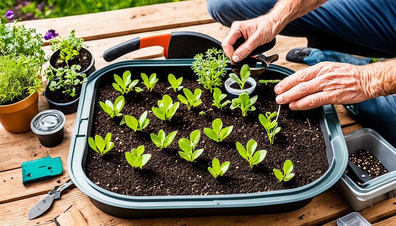 "Building a Portable Garden: Green Living in a Mobile Home"