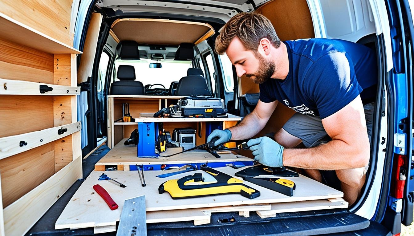 Elegant and Functional Budget Van Conversion