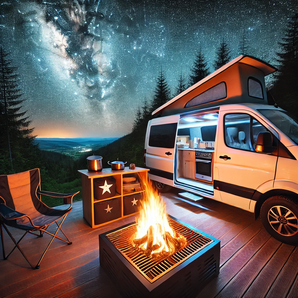 "Best Portable Fire Pits & Outdoor Kitchens for Van Life" - Coco Van Life